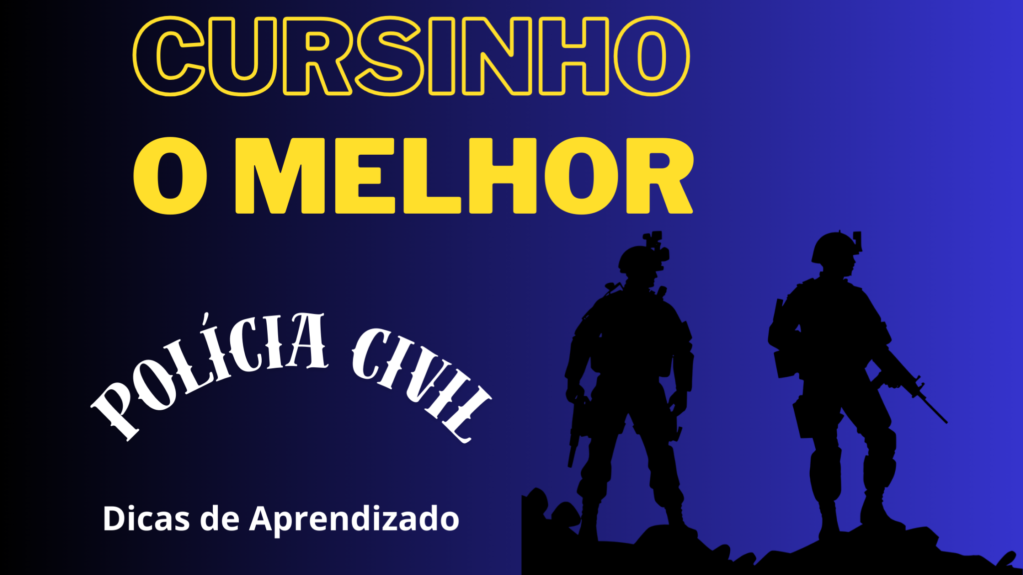 Qual o melhor cursinho para Concurso da Polícia Civil