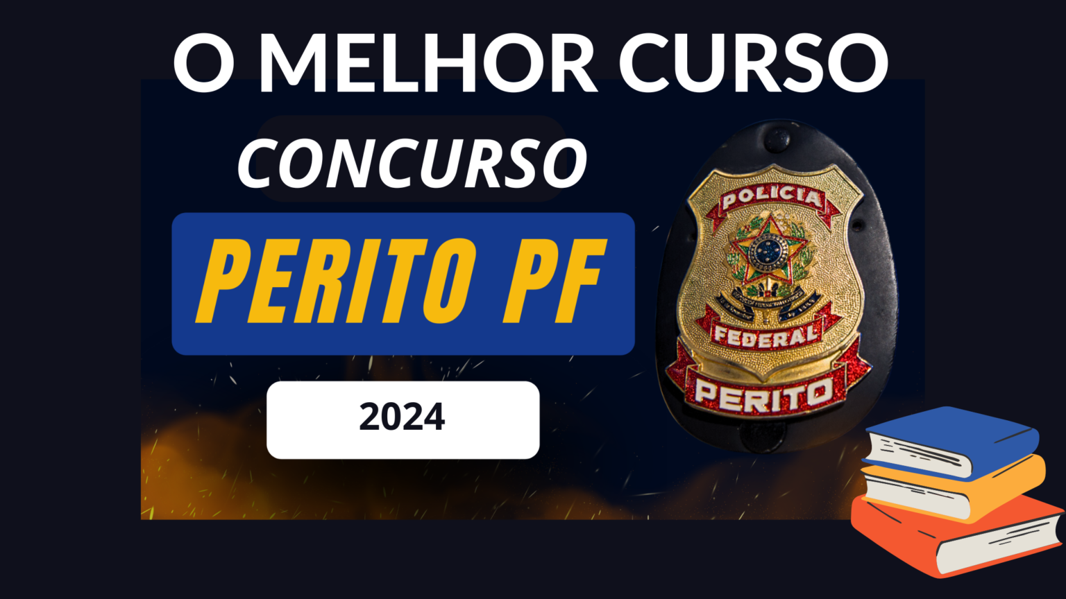 Qual o melhor curso para Perito PF